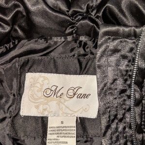 Me Jane | Jackets & Coats | Me Jane Black Puffer Jacket W Fur Hood ...